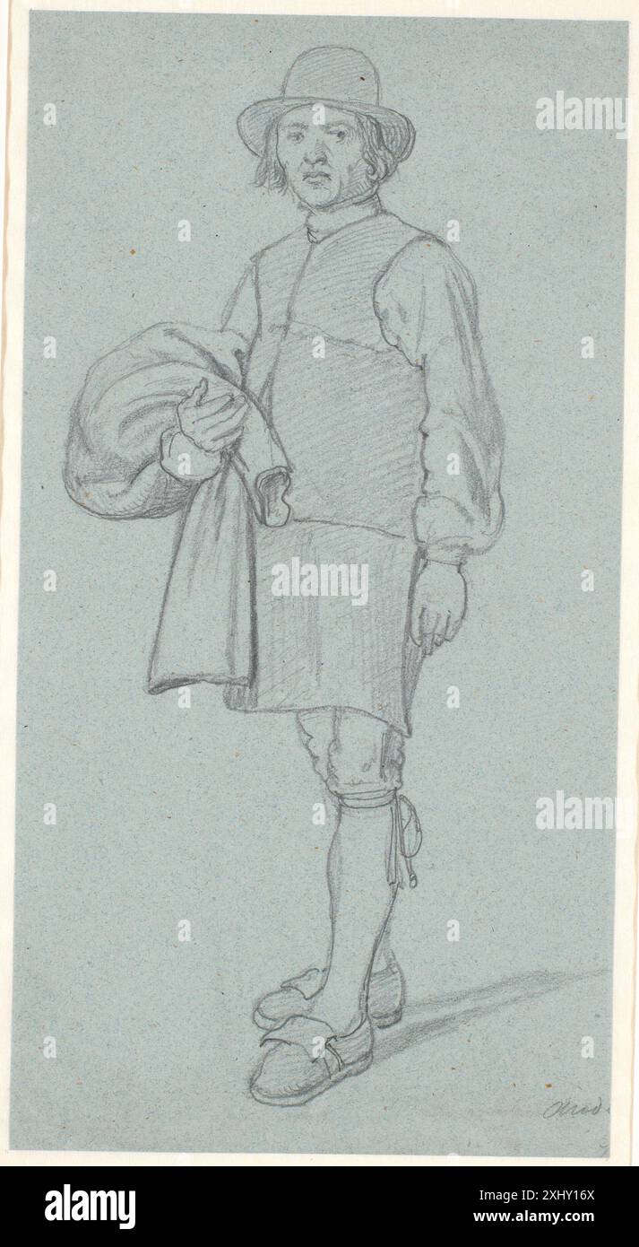 Young Swedish Farmer with Rund Pullet Hat Marstrand, Wilhelm 1810 ...