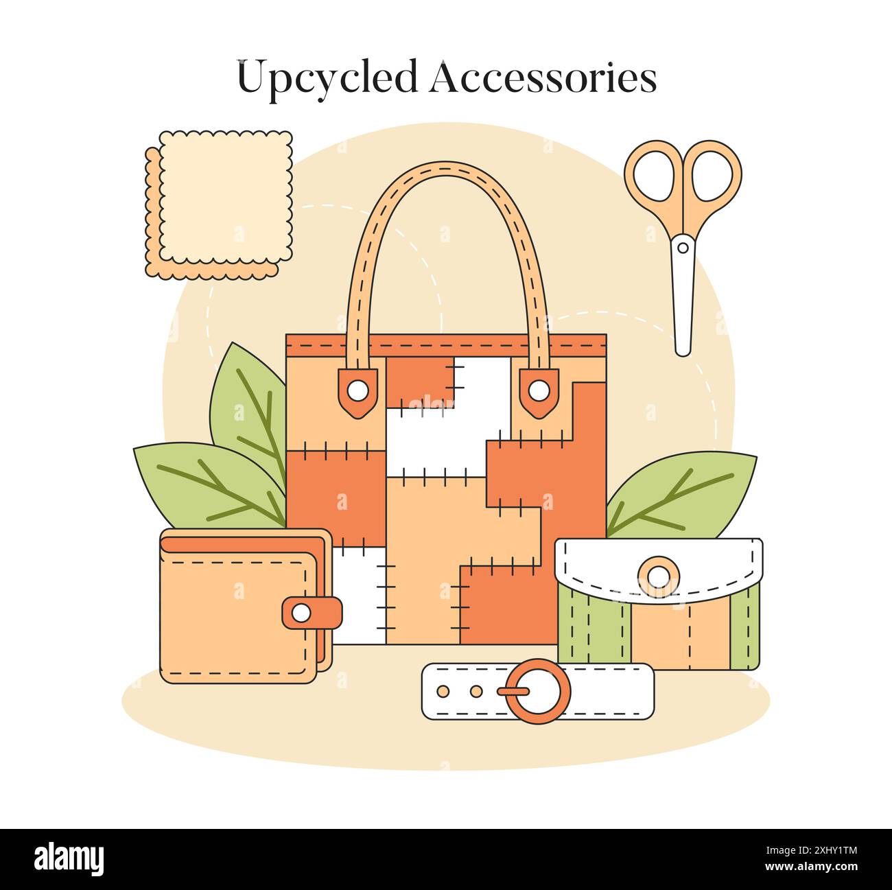 Repurposed materials Stock Vector Images - Alamy