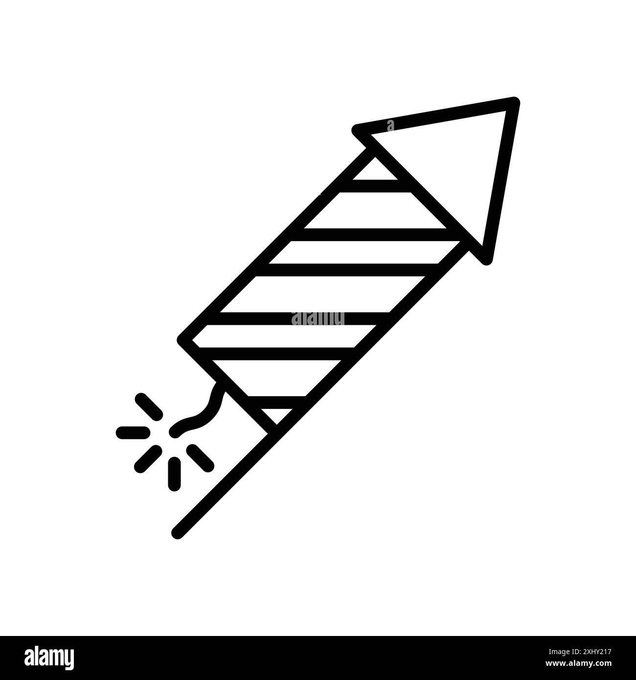 firework icon vector design template in white background Stock Vector ...