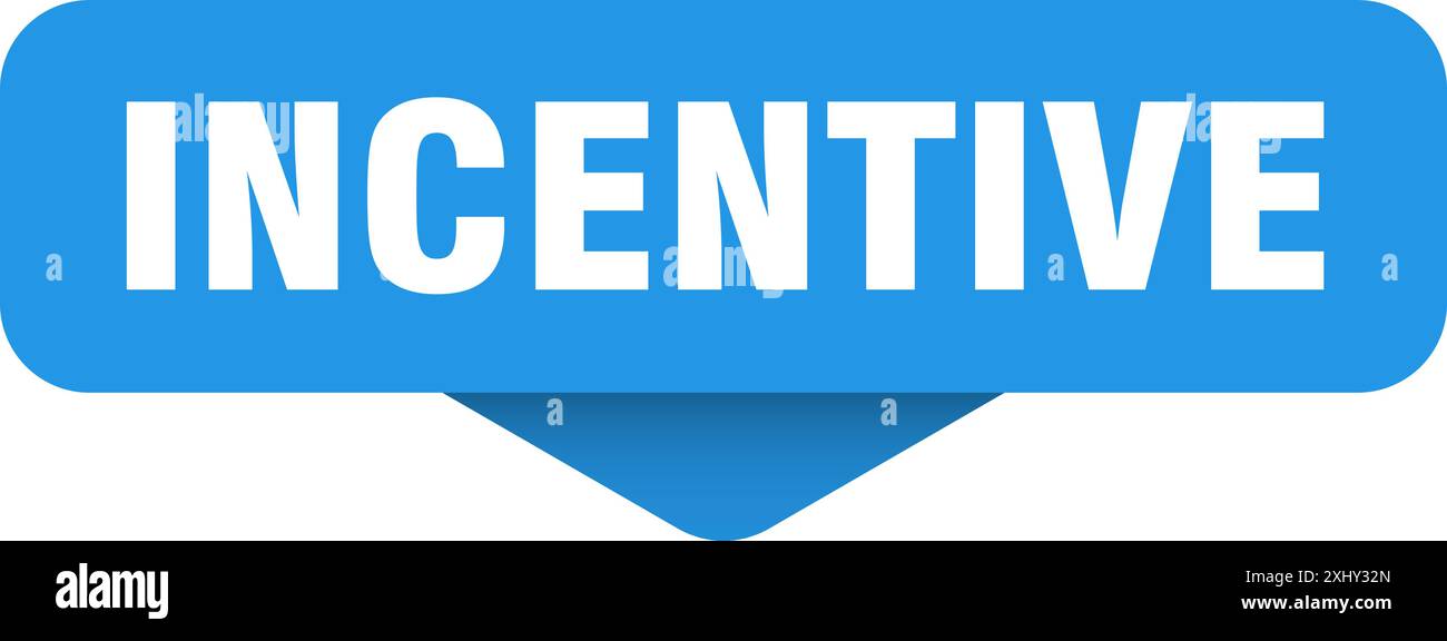 incentive sticker. incentive sign on transparent background ...