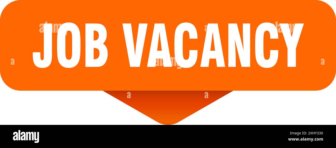 job vacancy sticker. job vacancy sign on transparent background ...