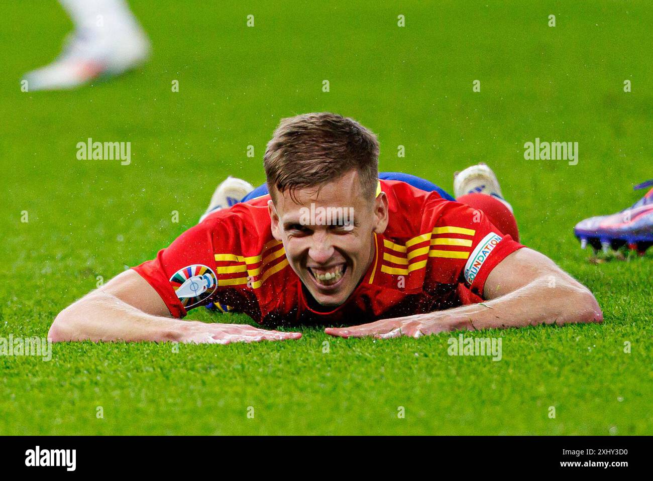 Berlin, Germany. 14th July, 2024. Dani Olmo (Spain) seen during the ...