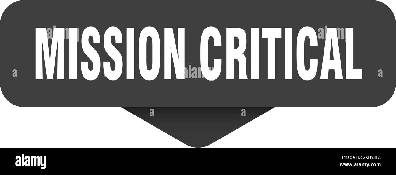 mission critical sticker. mission critical sign on transparent ...