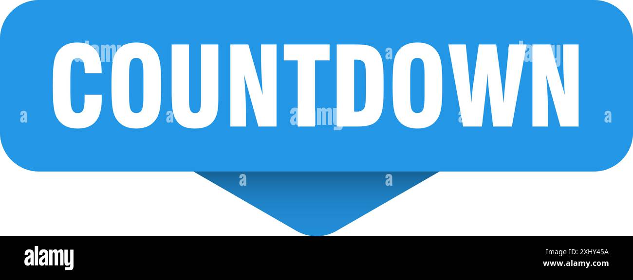 countdown sticker. countdown sign on transparent background ...