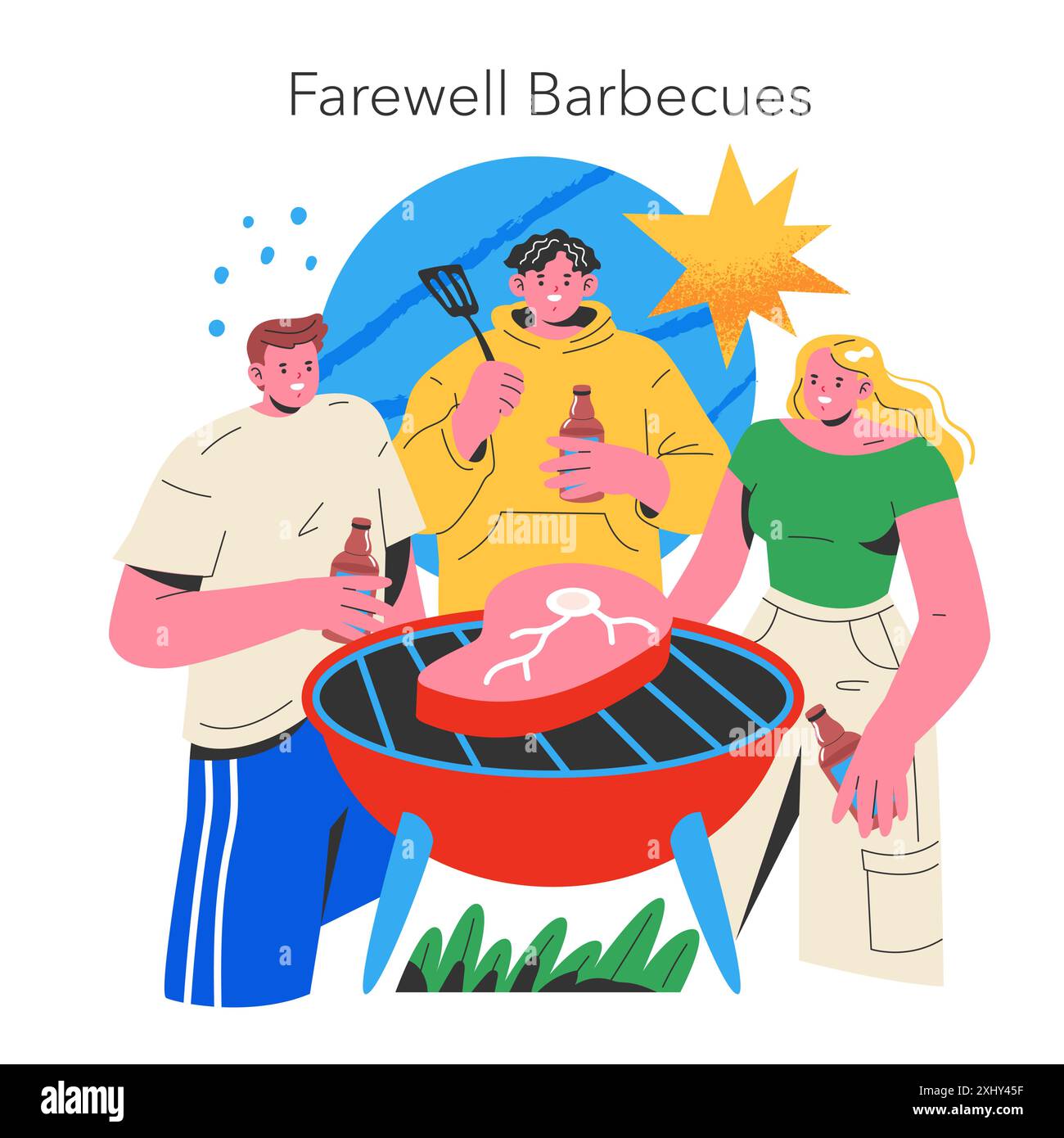 Farewell drinks Stock Vector Images - Alamy