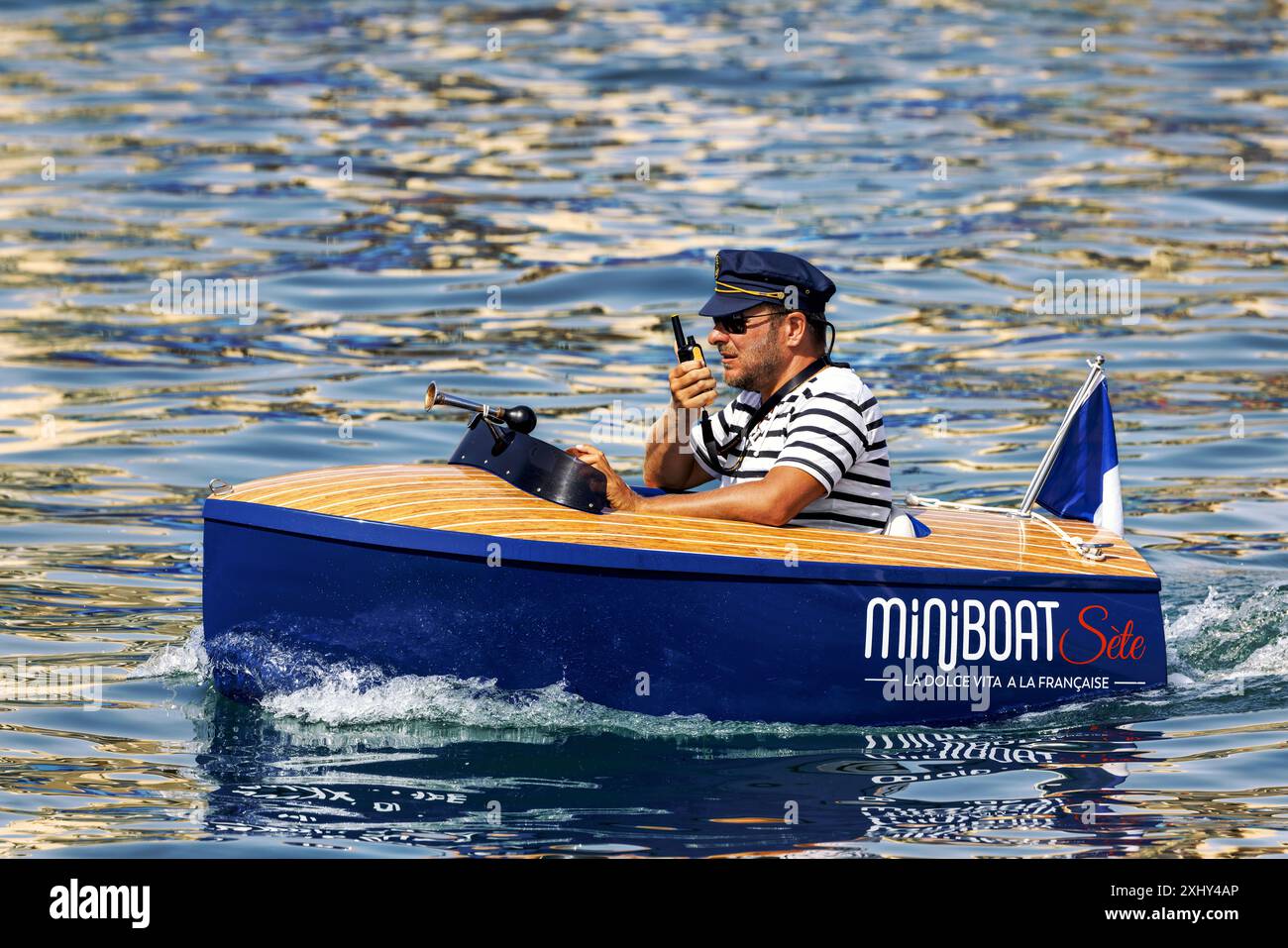 FRANCE. OCCITANY. HERAULT (34) SETE. THE RIVA'S VINTAGE-STYLE ELECTRIC ...