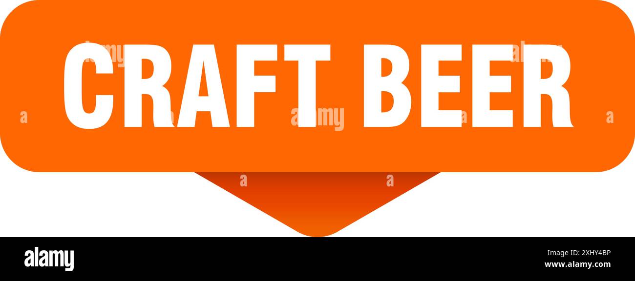 craft beer sticker. craft beer sign on transparent background ...