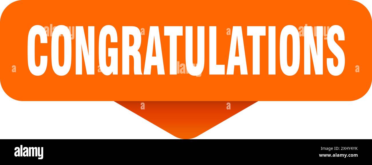 congratulations sticker. congratulations sign on transparent background ...