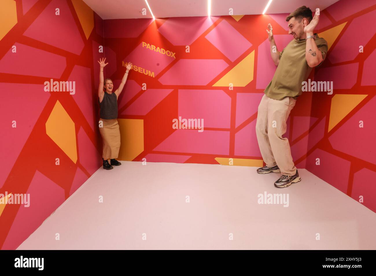 London, UK. 16th July, 2024. Presented by Fever, The Paradox museum ...