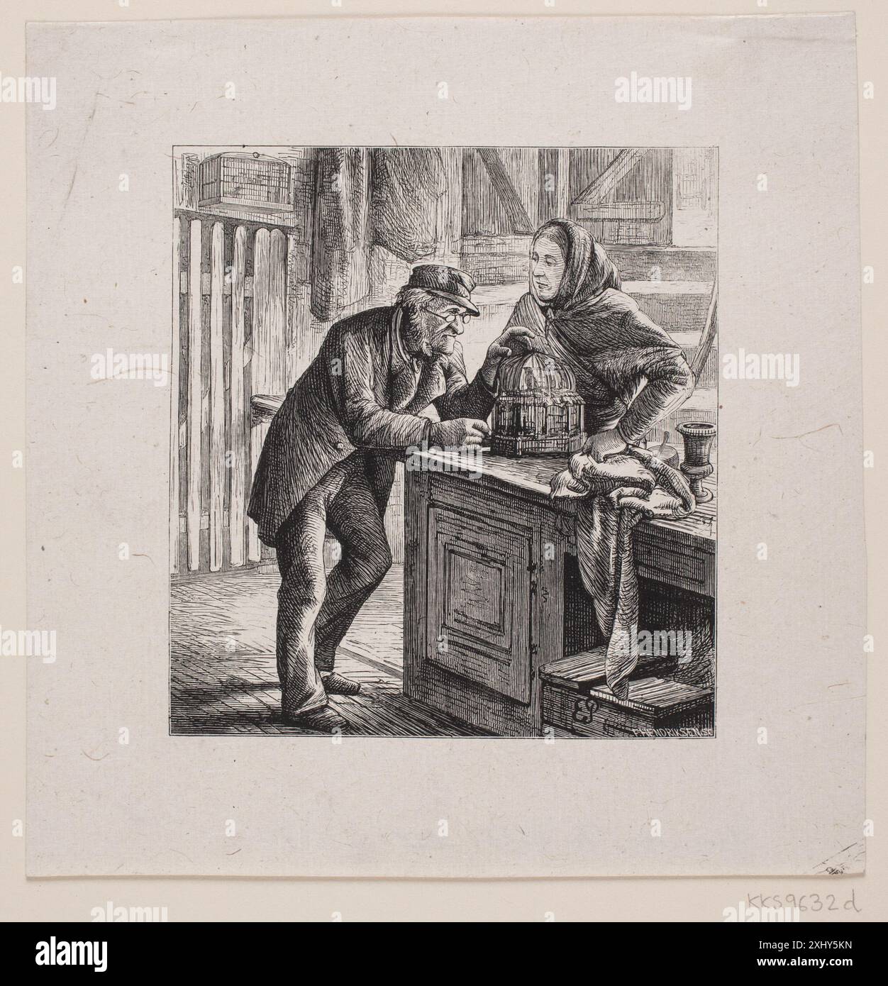 This xylograph illustrates Hother Tolderlund's 'Commissioner ...