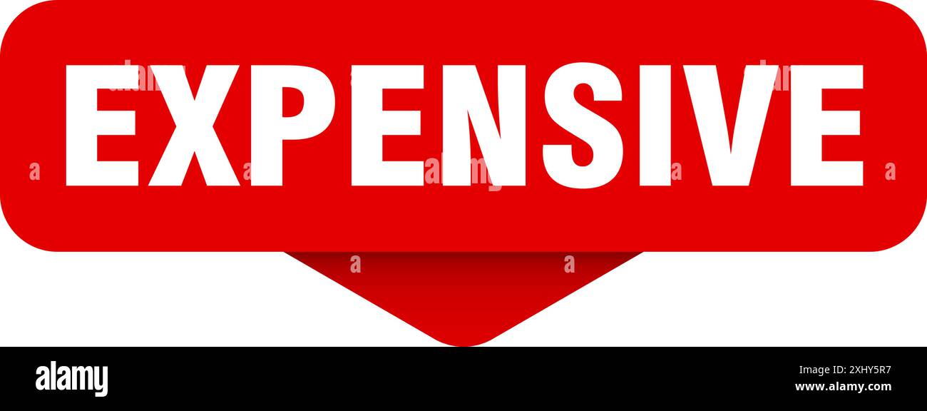 expensive sticker. expensive sign on transparent background ...