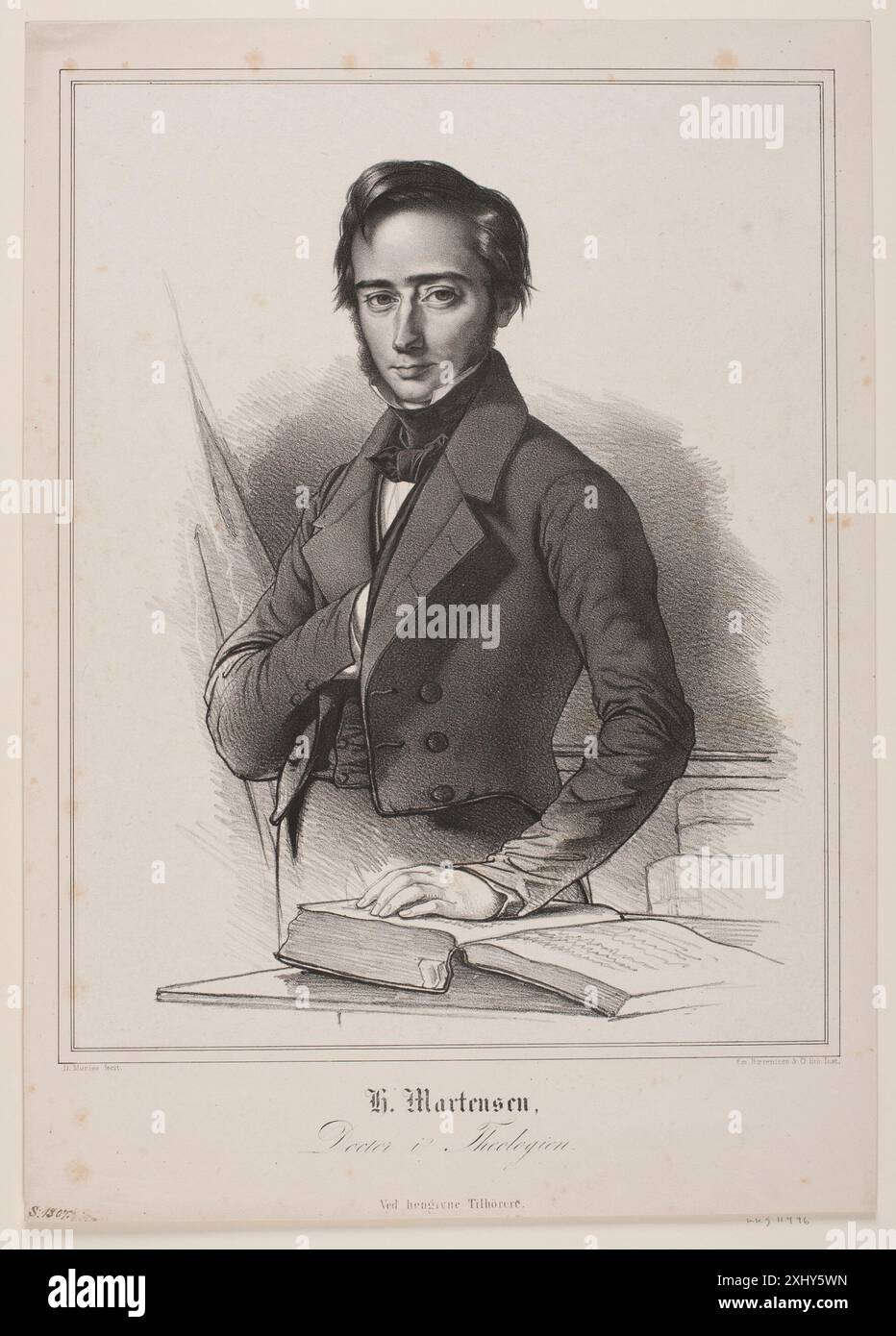 Bishop Hans Lassen Martensen Monies, David 1812 - 1894, Em. Bærentzen's ...