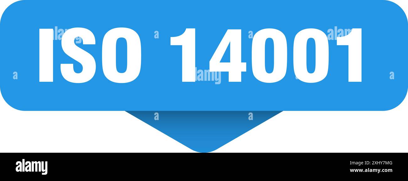 iso 14001 sticker. iso 14001 sign on transparent background ...