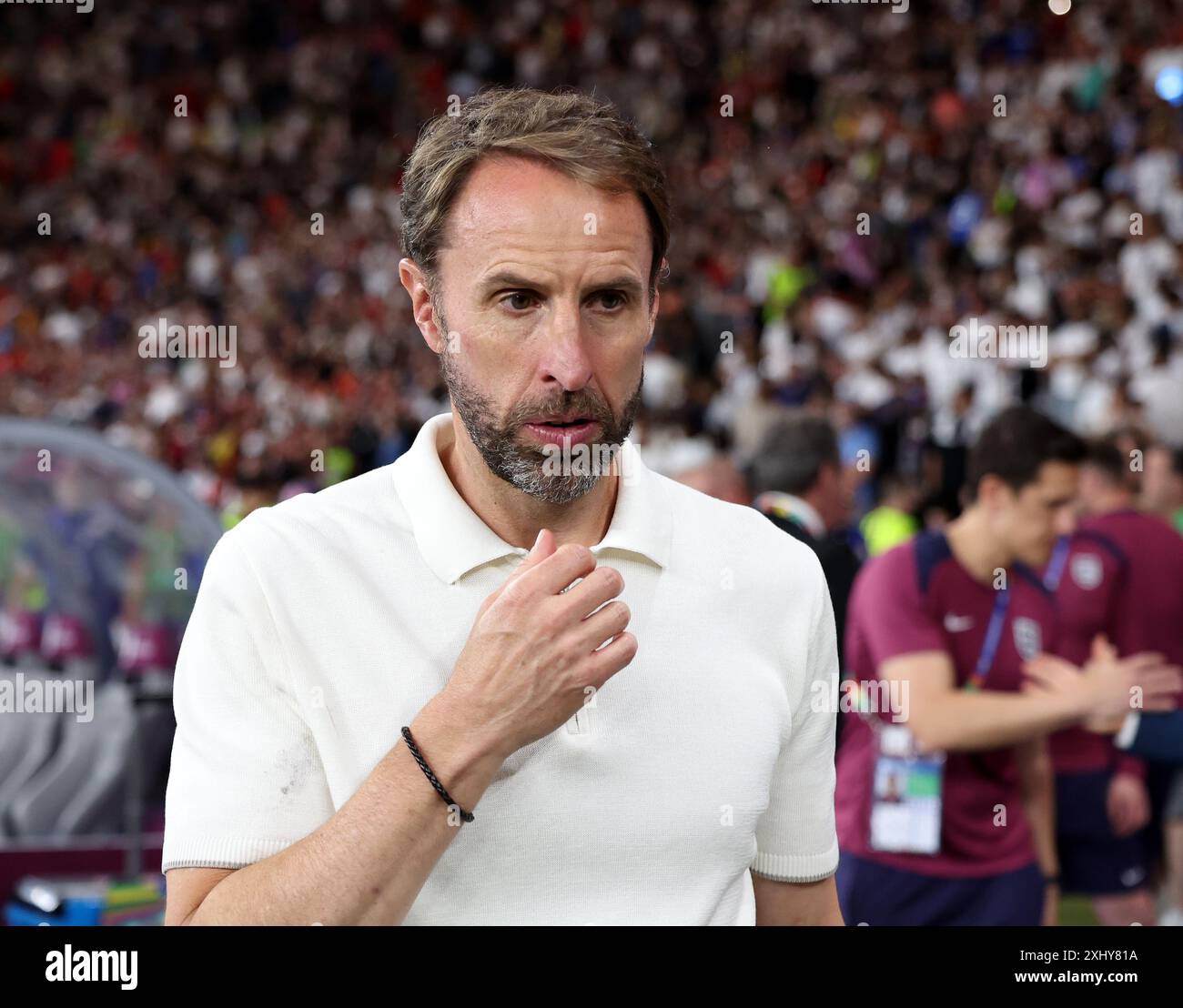 Soccer european championships england v germany hi-res stock ...