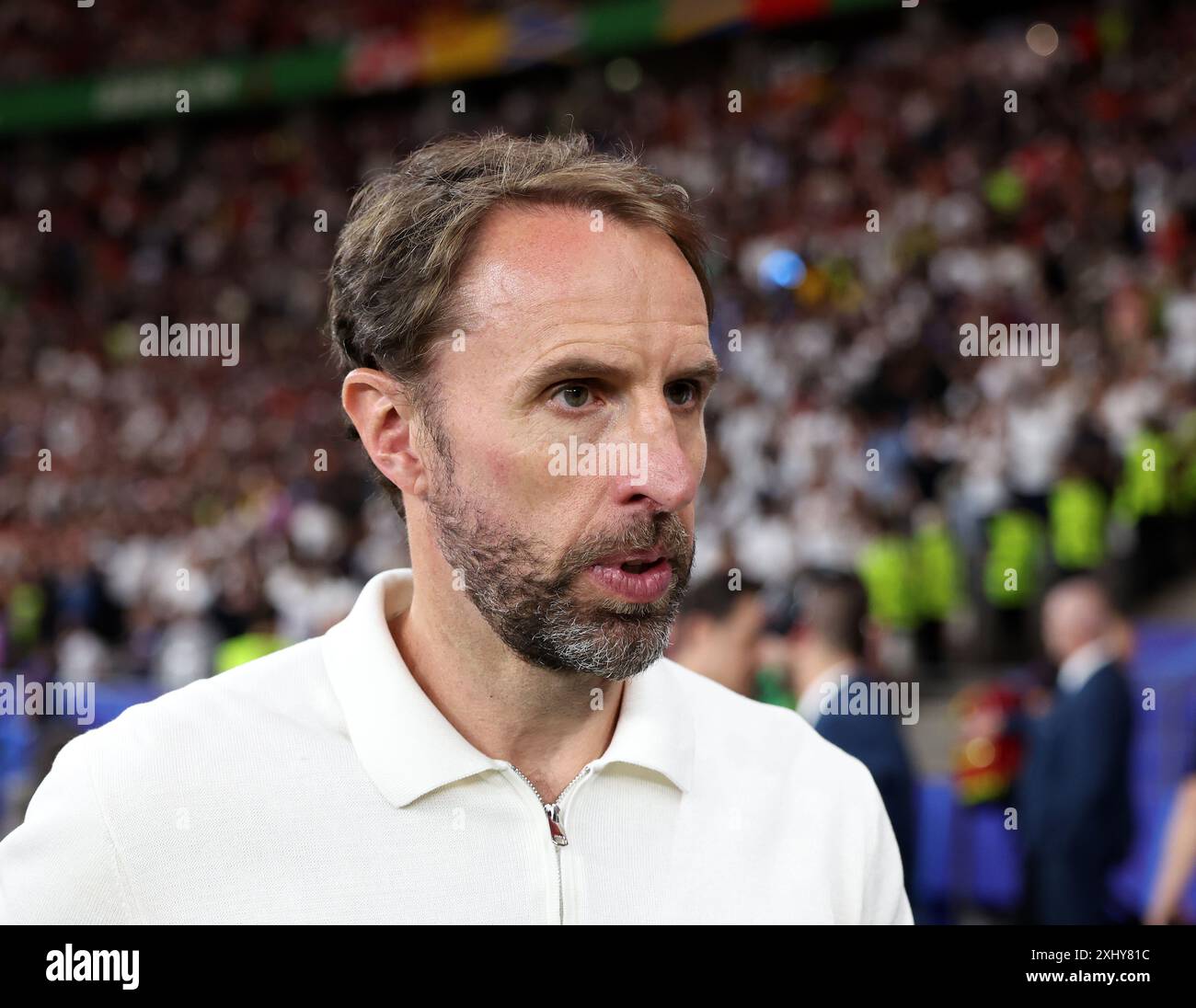 Berlin, Germany, 14th July 2024. Gareth Southgate manager of England ...