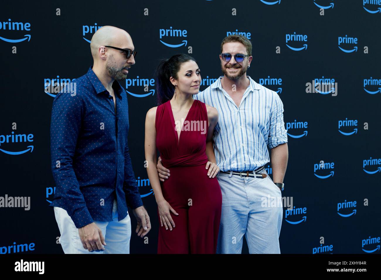 ROME, ITALY - JULY 15: attends the photocall of Prime Video 2024 at Villa Miani in Rome(ph ...