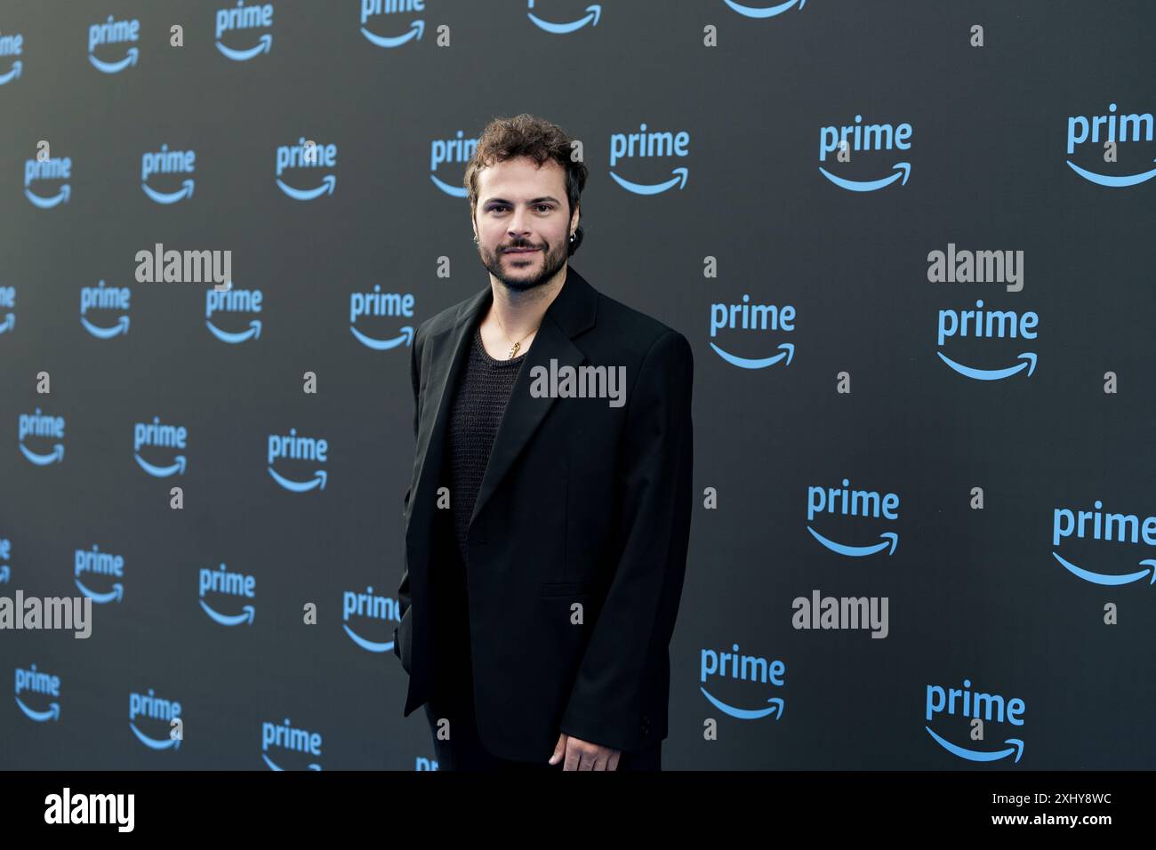 ROME, ITALY - JULY 15: Guglielmo Scilla attends the photocall of Prime Video 2024 at Villa Miani ...