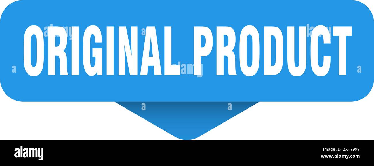 original product sticker. original product sign on transparent ...