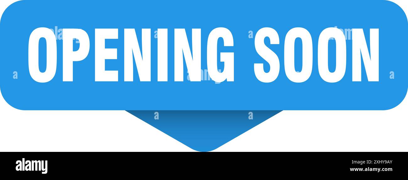 opening soon sticker. opening soon sign on transparent background ...