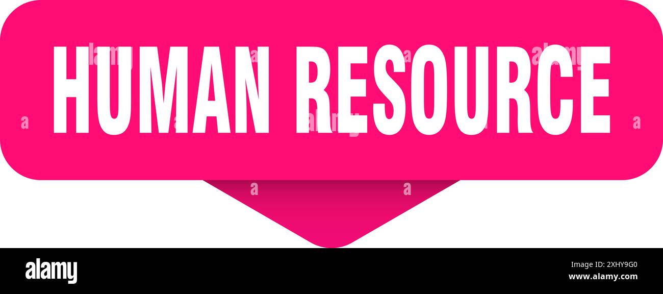 human resource sticker. human resource sign on transparent background ...