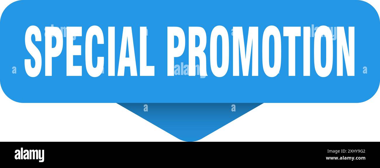 special promotion sticker. special promotion sign on transparent ...