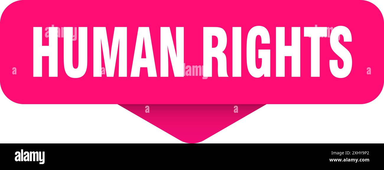 human rights sticker. human rights sign on transparent background ...