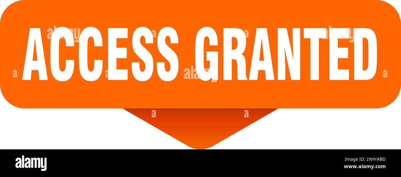access granted sticker. access granted sign on transparent background ...