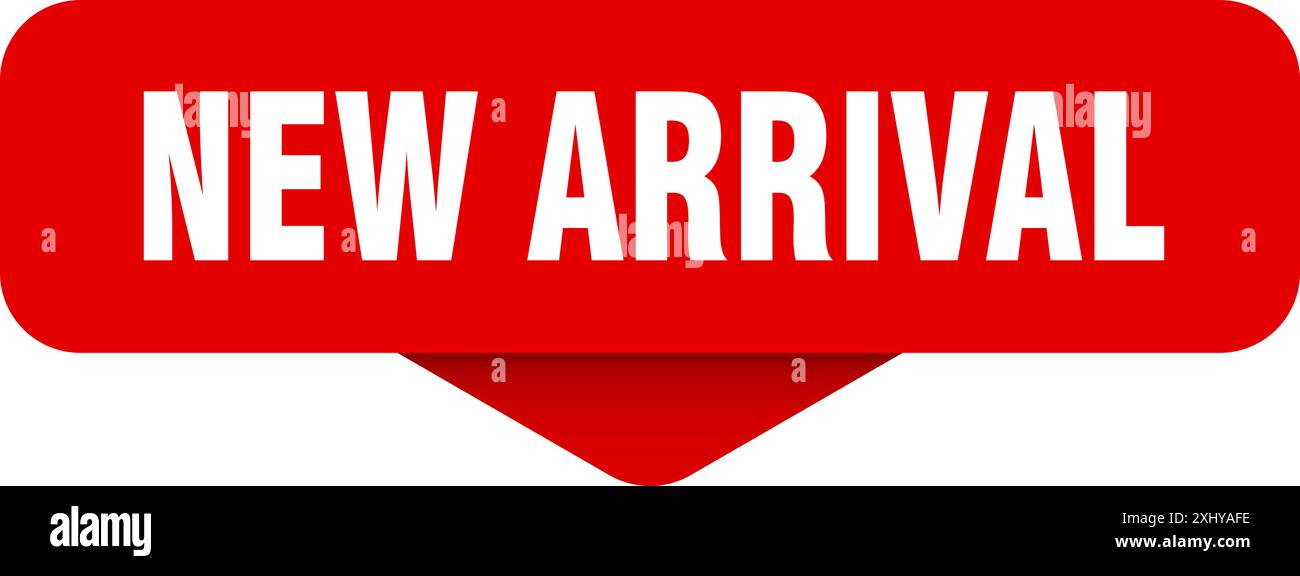 new arrival sticker. new arrival sign on transparent background ...