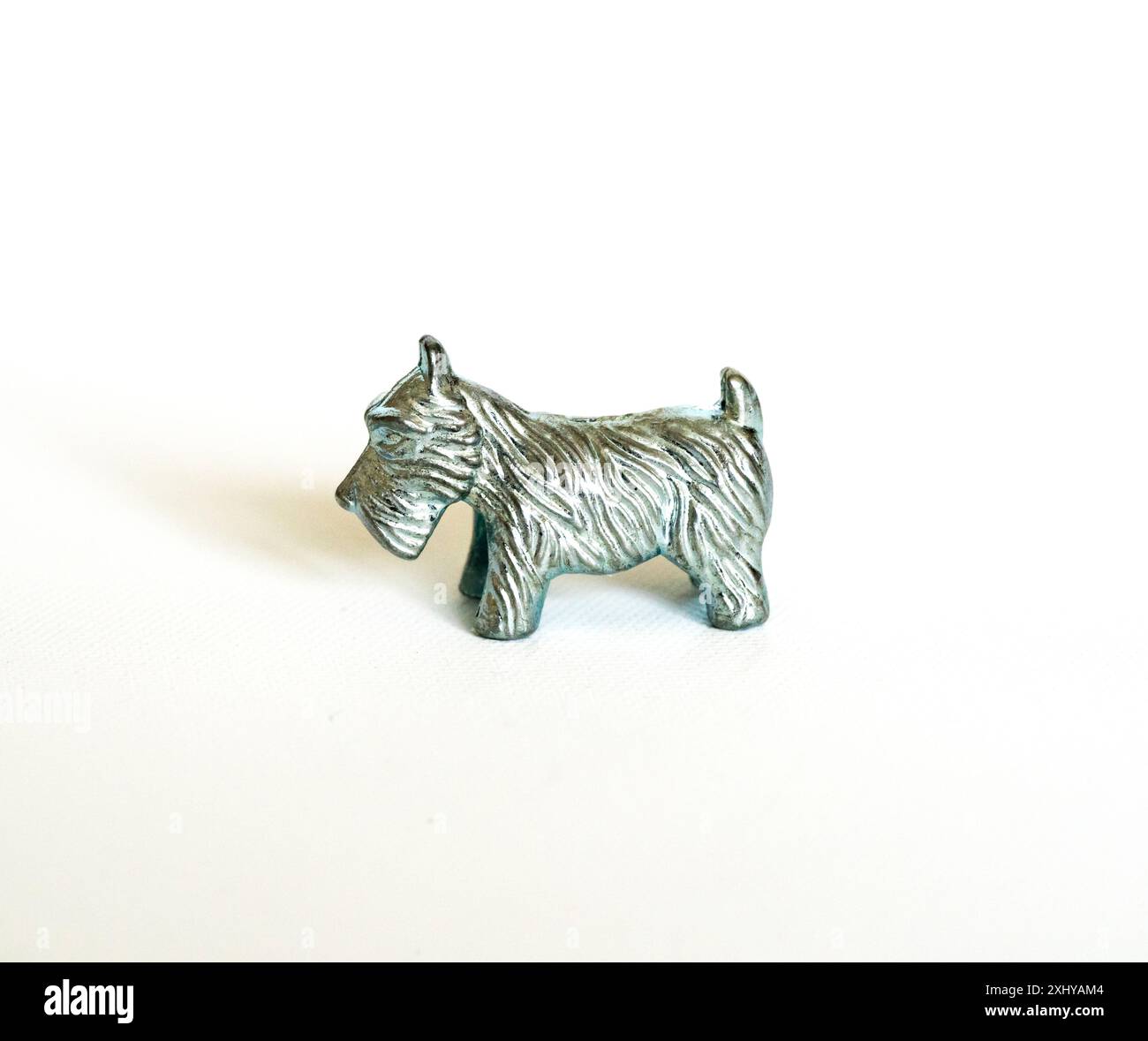 Scotty dog board game token Stock Photo - Alamy