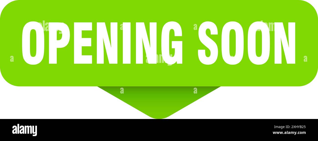 opening soon sticker. opening soon sign on transparent background ...