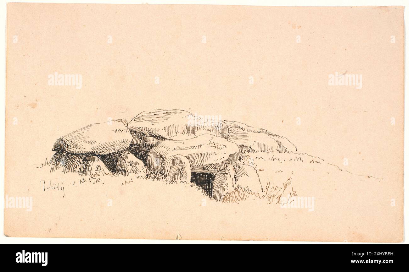 Burial mound depiction hi-res stock photography and images - Alamy