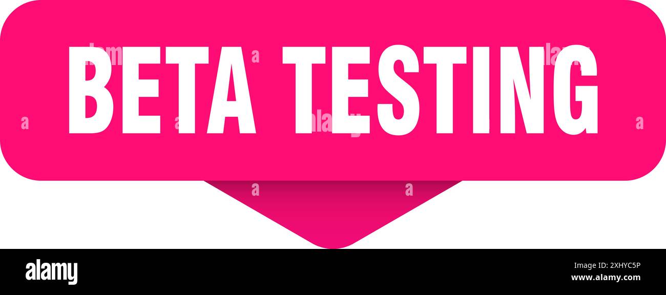 beta testing sticker. beta testing sign on transparent background ...