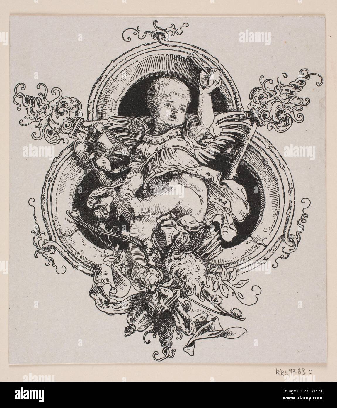 Title Sheet and Vignet to an edition of "Faust", Munich 1884 Bork ...