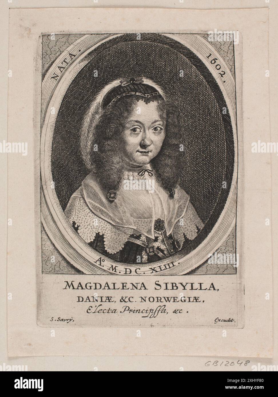 Copper engraving by Salomon Savery, executed by Albert Haelwegh ...