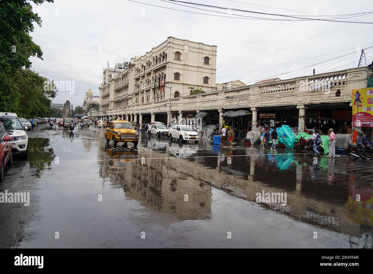 The Oberoi Grand Hotel on Chowringhee Road in Kolkata during the ...
