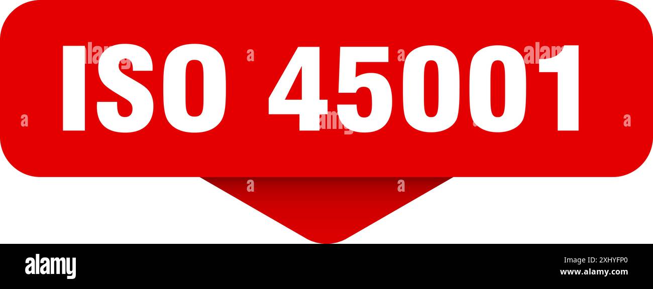 iso 45001 sticker. iso 45001 sign on transparent background ...