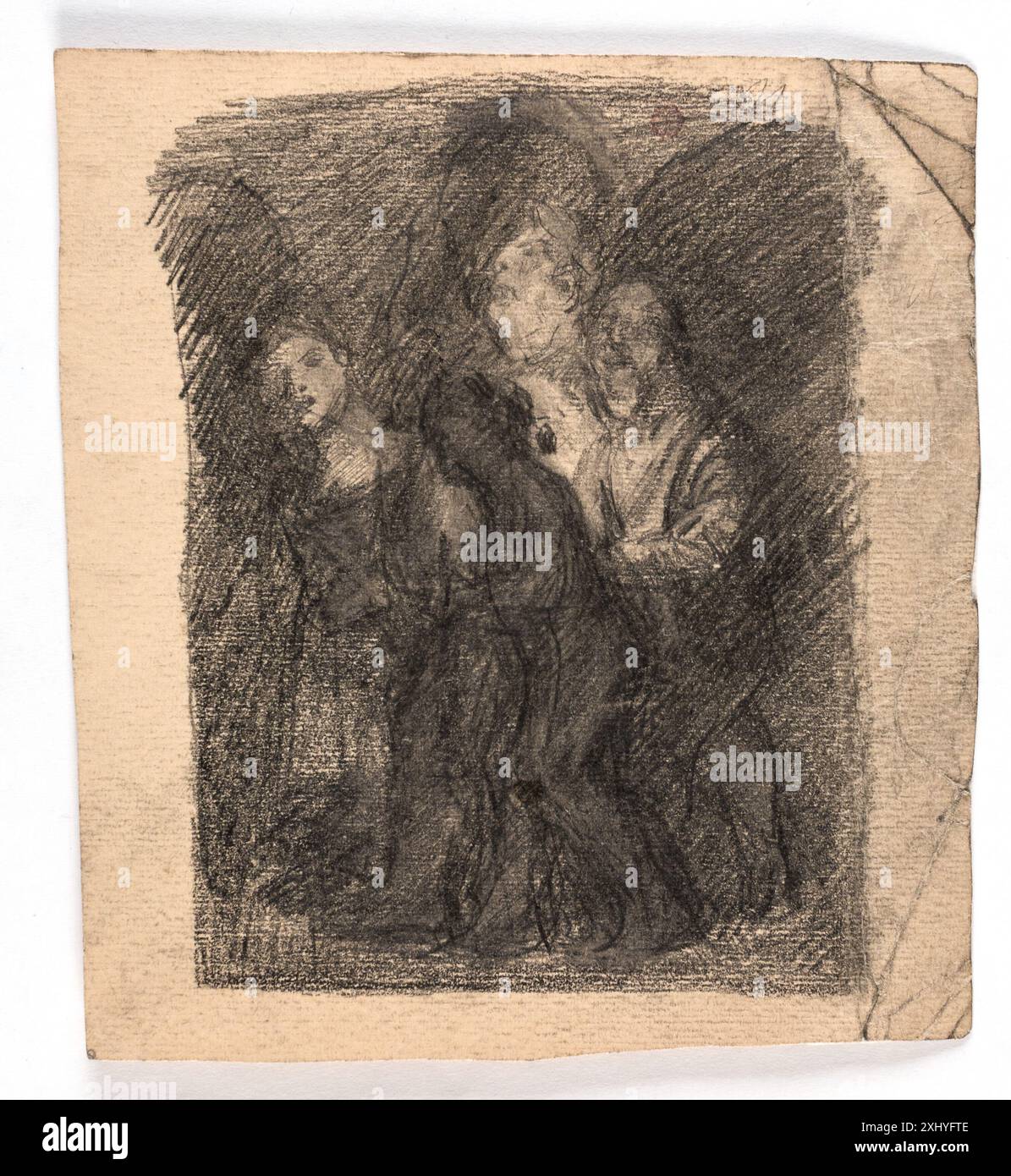 Sketch to “Diogenes Hartmann, Oluf 1879 - 1910 Drawing Skitse til ...