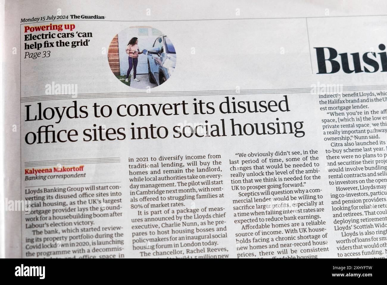 'Lloyds to convert its disused office sites into social housing ...