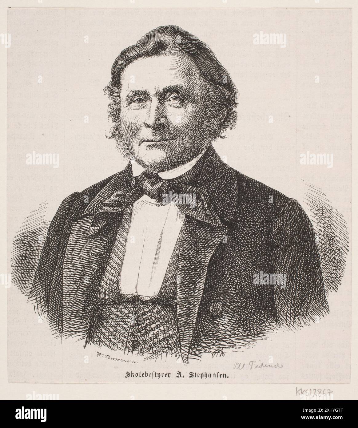 Xylograph by Franz Wilhelm Obermann (1830–1896) and Henrik Olrik (1830 ...