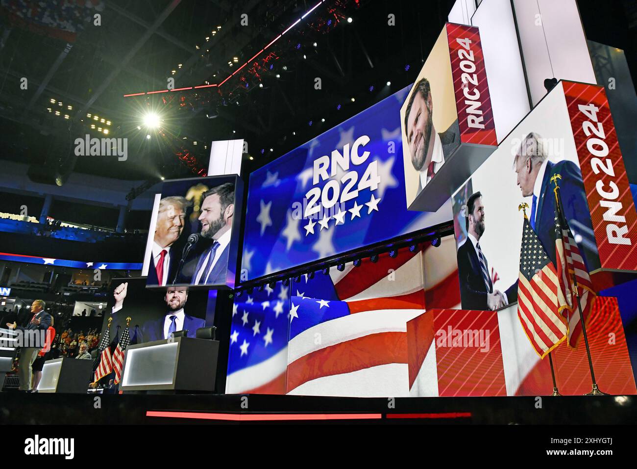 (240716) -- MILWAUKEE, July 16, 2024 (Xinhua) -- Former U.S. President ...