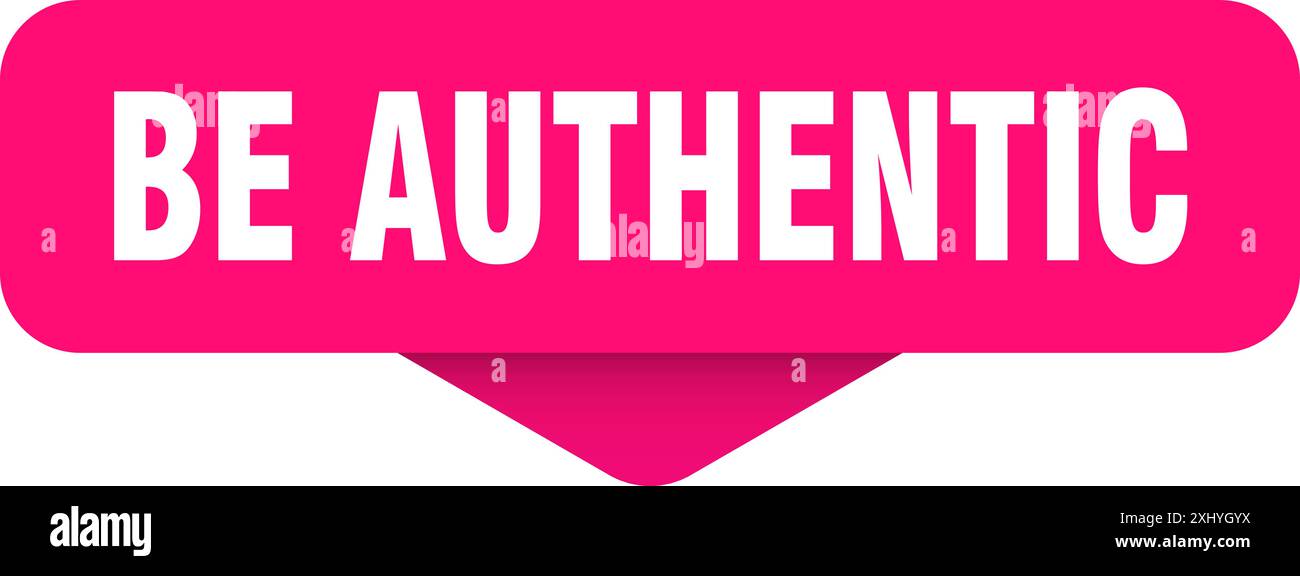 be authentic sticker. be authentic sign on transparent background ...