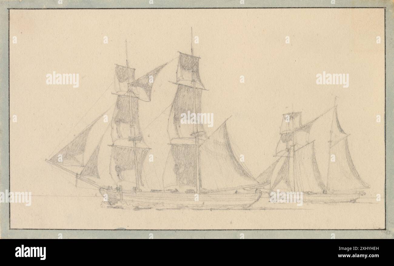 Schooner under sail hi-res stock photography and images - Alamy