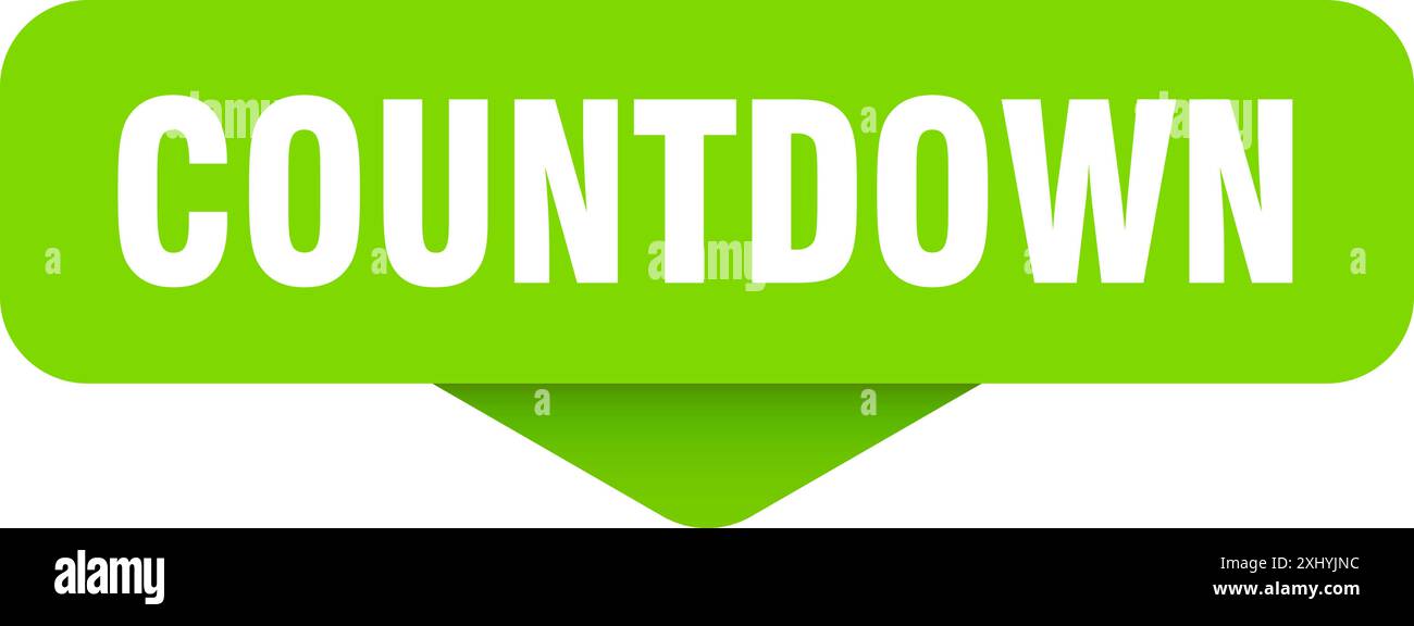 countdown sticker. countdown sign on transparent background ...