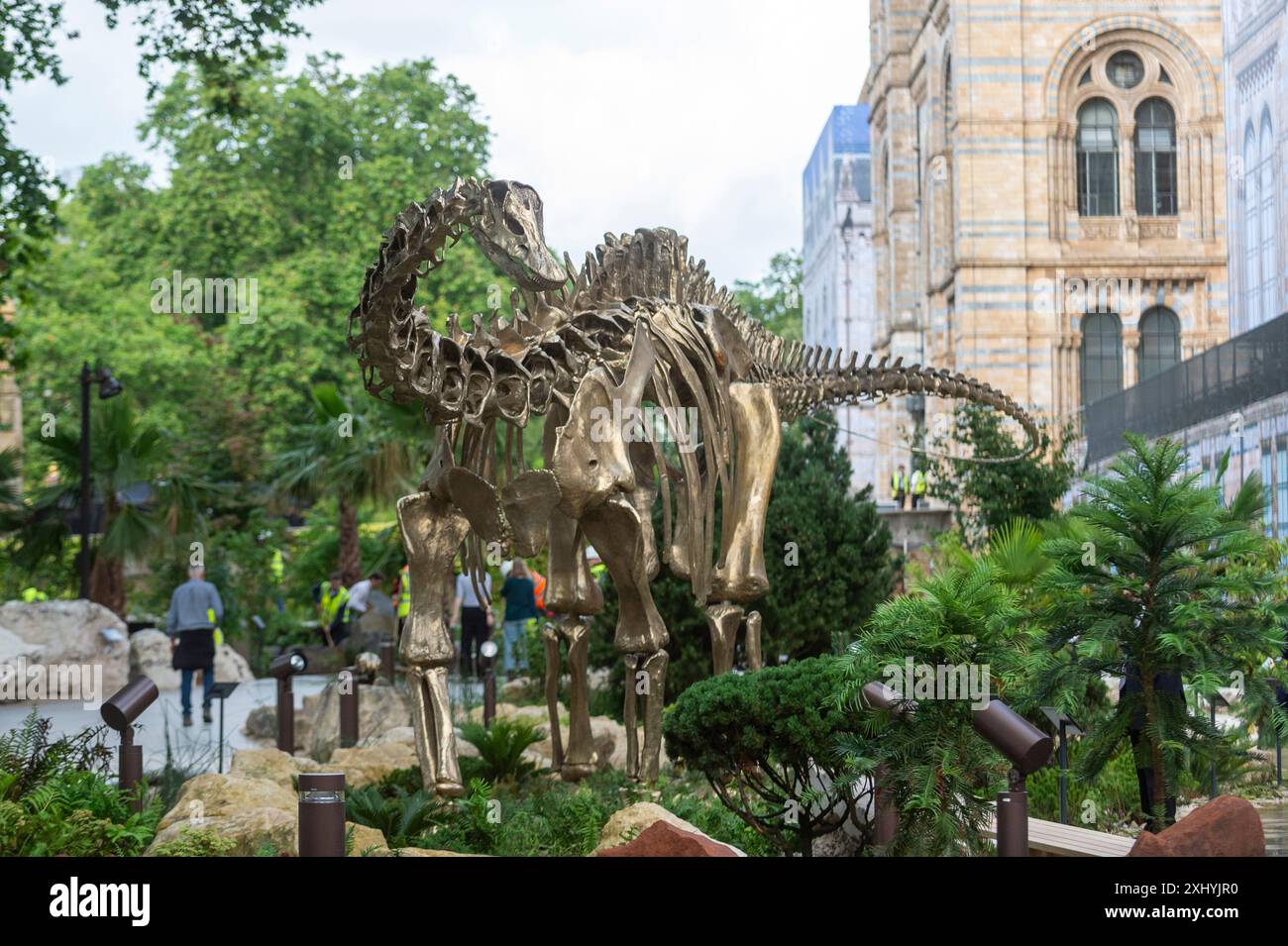 London, UK. 16 July 2024. 'Fern' a new bronze cast of the Museum's much ...