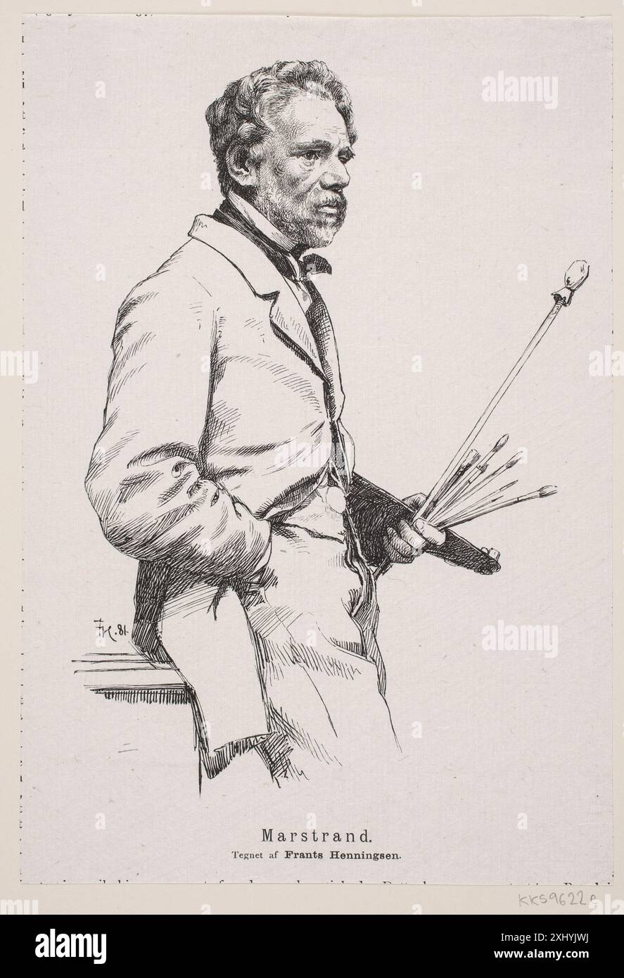 This xylograph by F. Hendriksen and Frants Henningsen depicts Danish ...