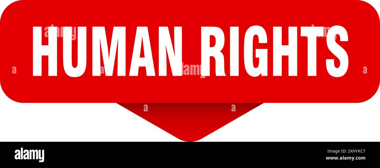 human rights sticker. human rights sign on transparent background ...