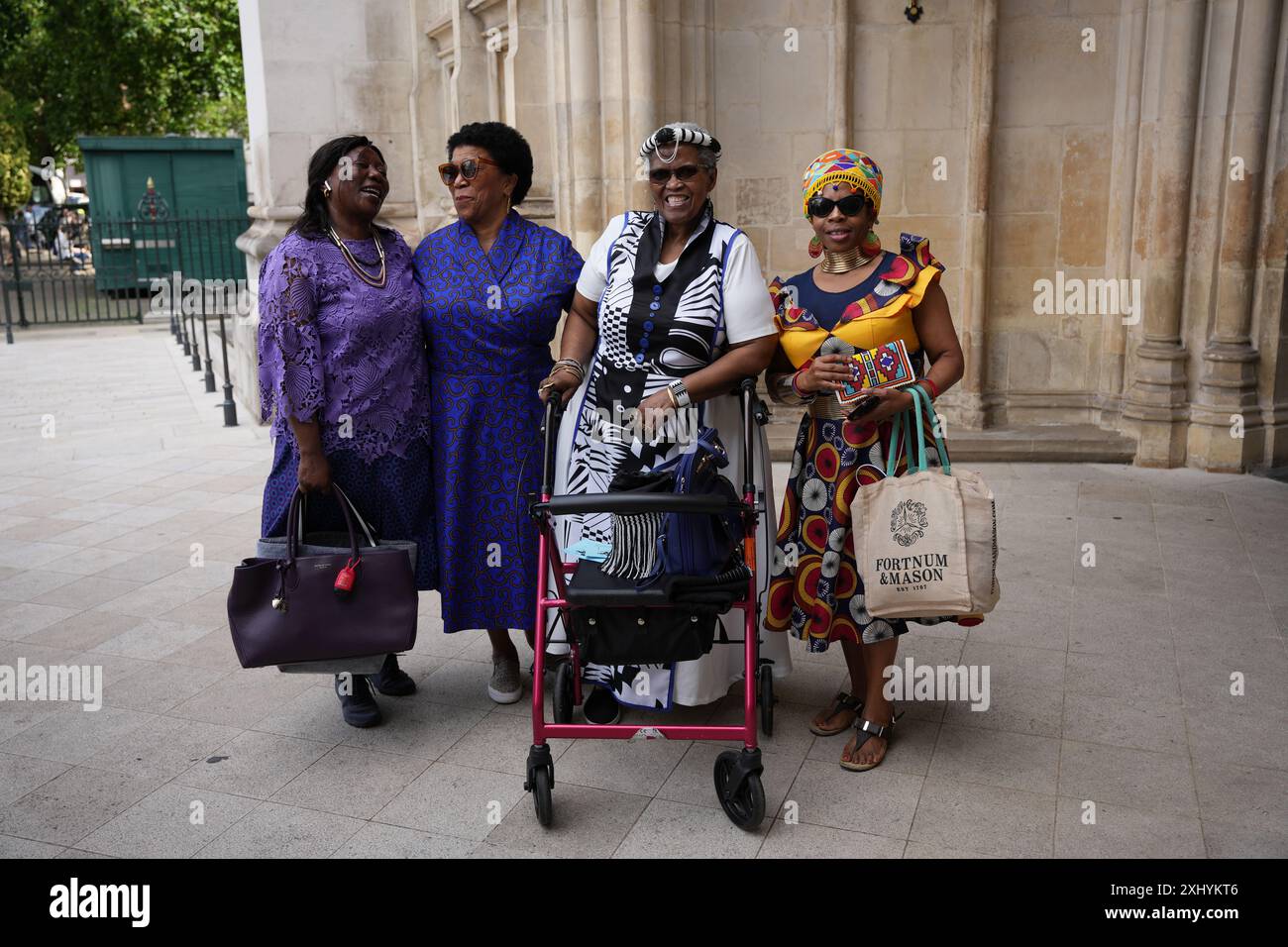 Guests arrive for a Service of Thanksgiving in the 30th year of South ...