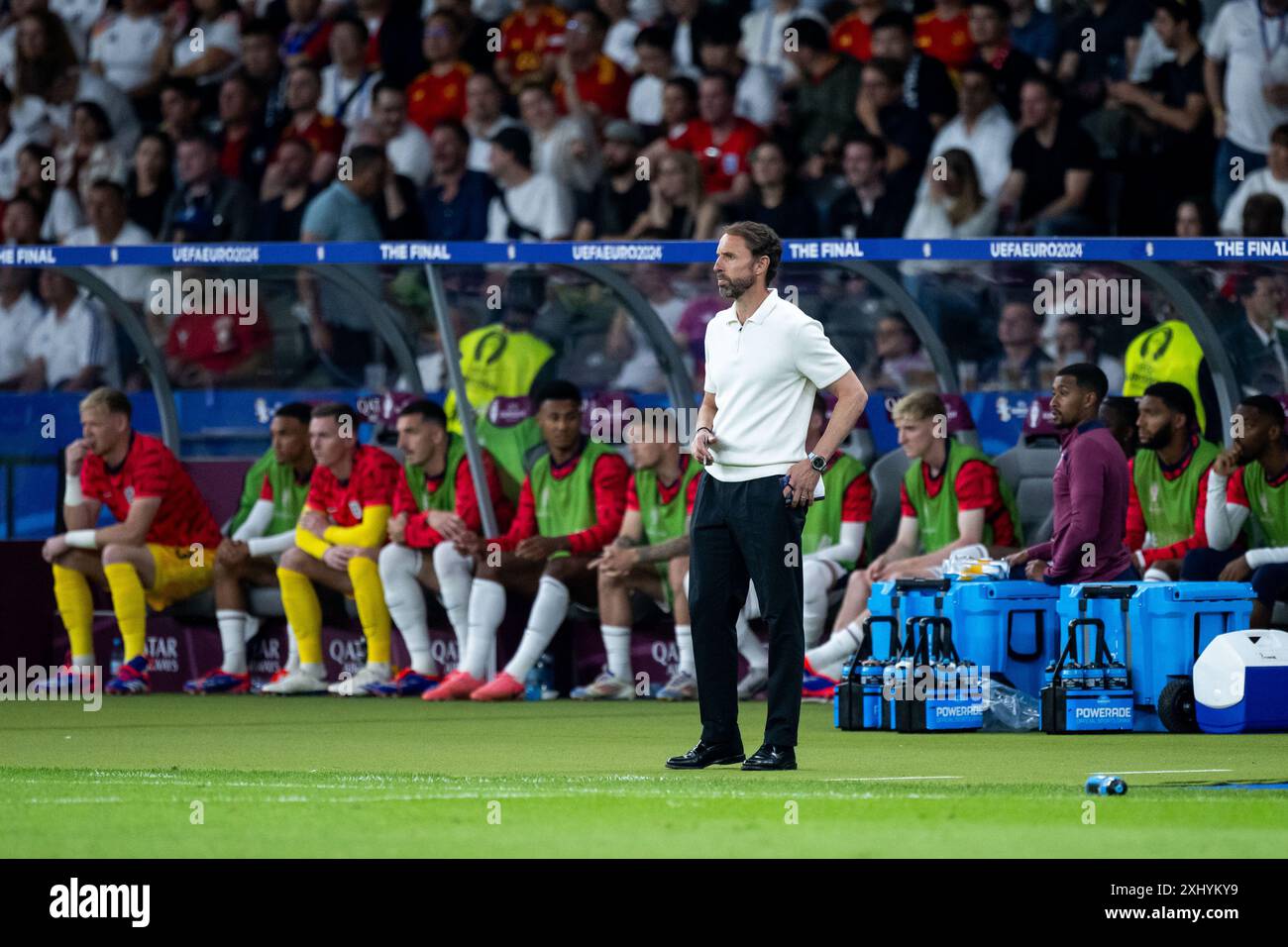 Gareth Southgate (England, Trainer), GER, Spain (ESP) vs England (ENG ...