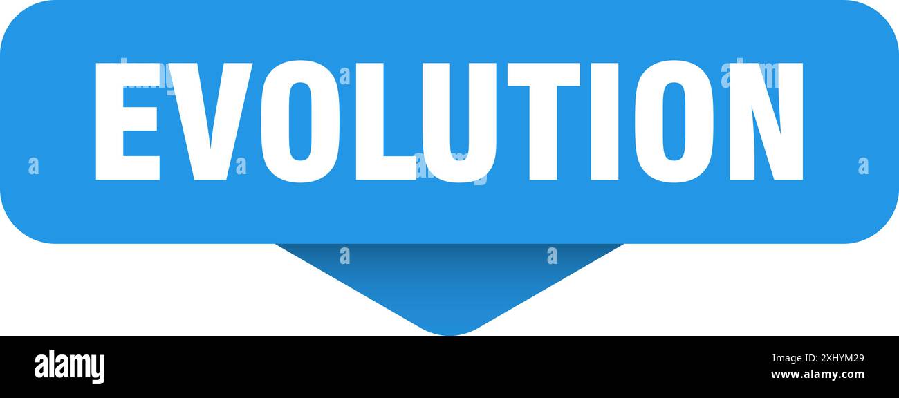 evolution sticker. evolution sign on transparent background ...