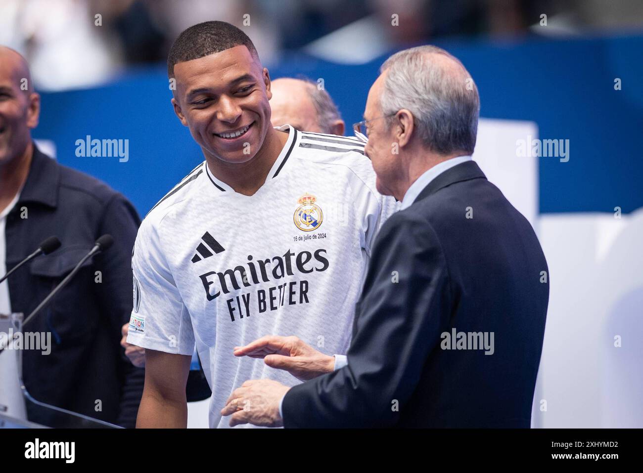 Kylian mbappe real madrid presentation hi-res stock photography and ...